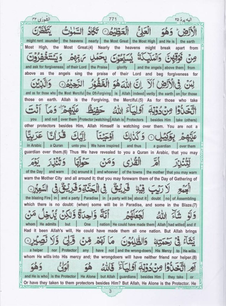 Holy Quran Para 25-3 - eQuranacademy
